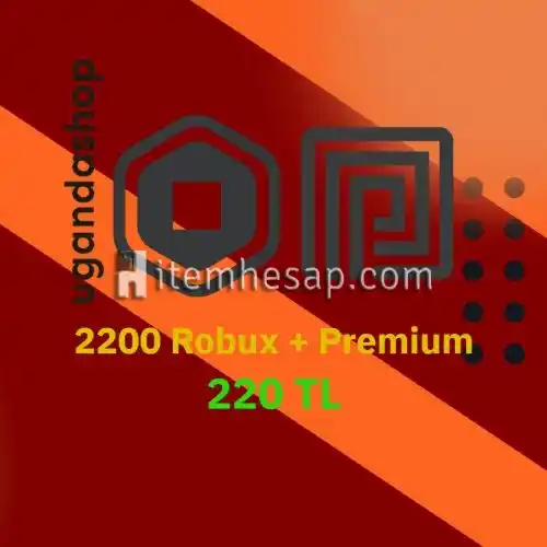 Roblox 2200 Robux + 1 Aylık Roblox Premium Satın Al - 947 | İtemHesap