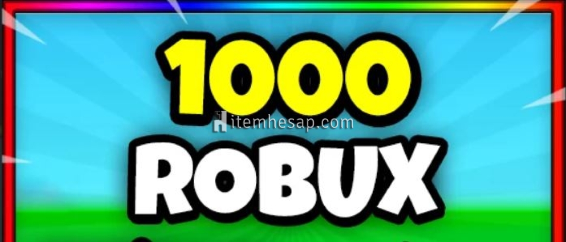 1000 Robux Hesabınıza girilerek verilir Satın Al - 12037 | İtemHesap