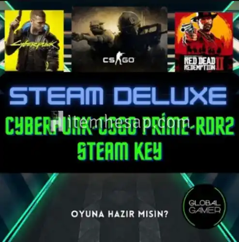STEAM DELUXE RANDOM KEY [#STOKLARLA SINIRLI] Satın Al - 12990 | İtemHesap