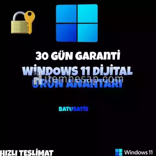[2023 Windows 11 Dijital Ürün Anahtarı] 120 Gün Garanti Satın Al - 15823 | İtemHesap