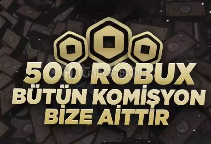500 Robux Tax Ödenir Satın Al - 21960 | İtemHesap