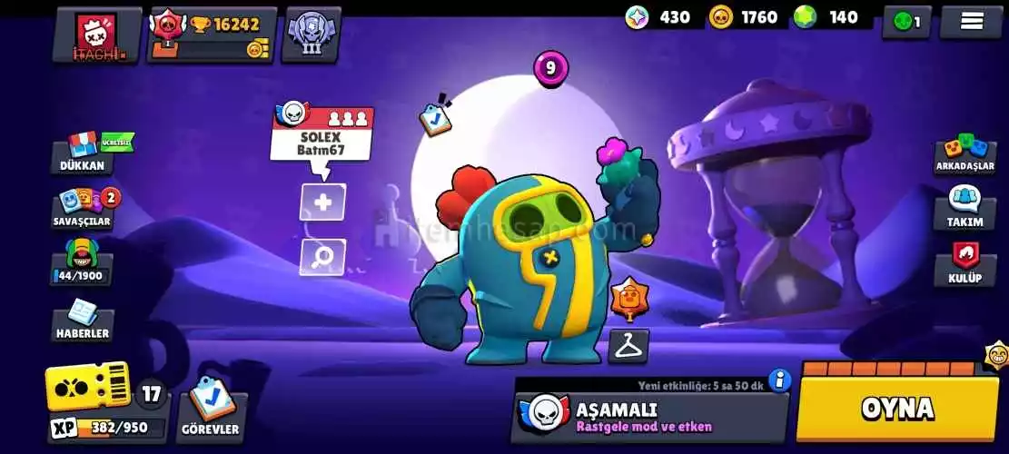 Brawl Stars Ucuz Efsane Hesap Satın Al - #30381 | İtemHesap