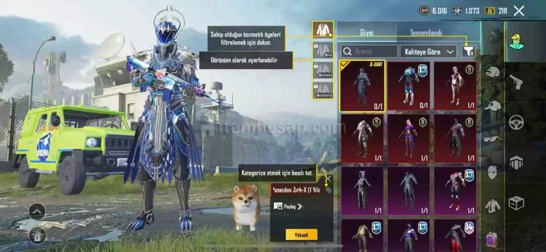 Pubg Mobile 15 Destansı Hesab Satın Al - #31870 | İtemHesap