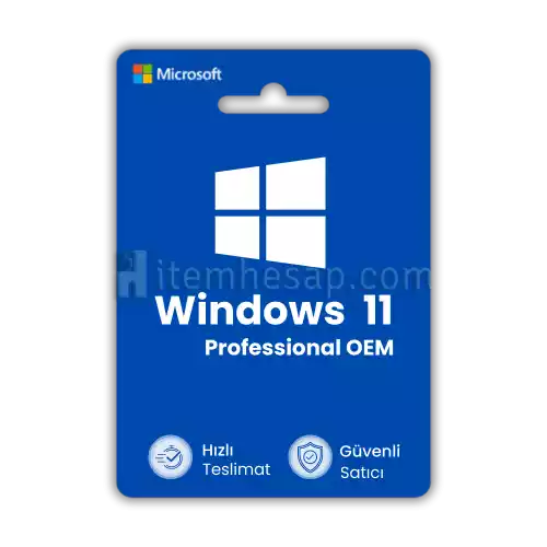 Windows 11 Pro Oem (Online Aktivasyon) Satın Al - 34217 | İtemHesap Windows 11 Pro Oem (Online Aktivasyon) Satın Al - 34217 | İtemHesap